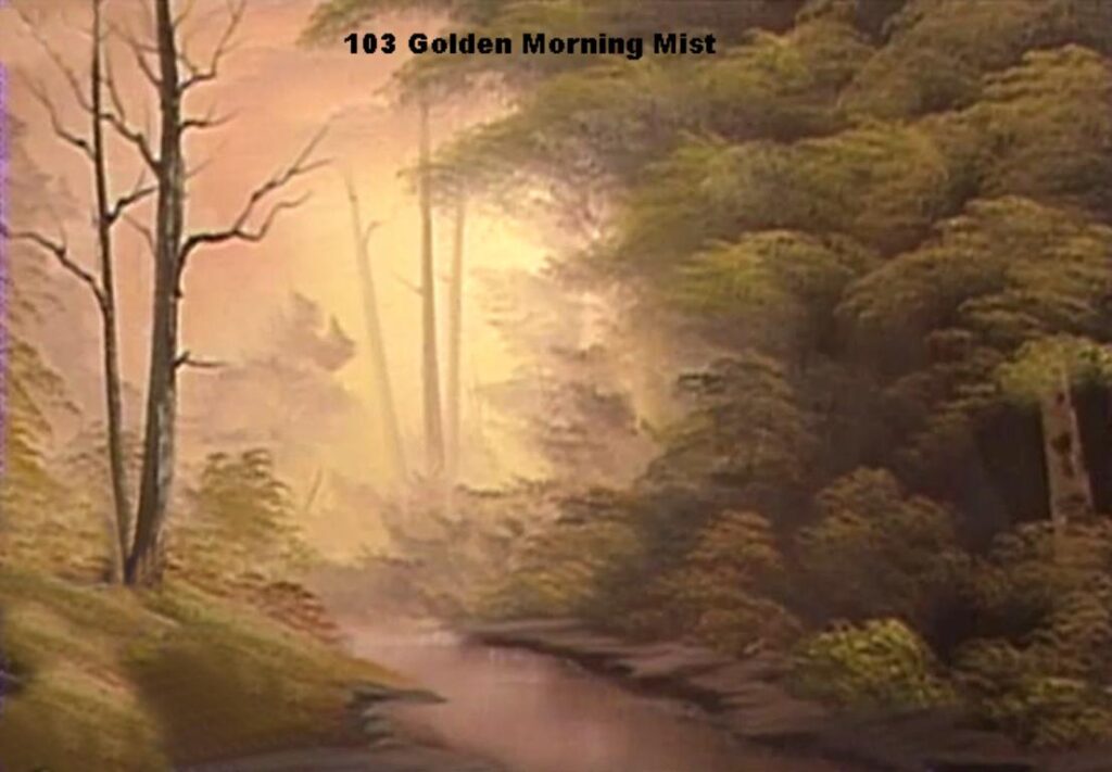 VHS-Kurs „Malen wie Bob Ross – Golden Morning Mist“ – Markt Oberkotzau